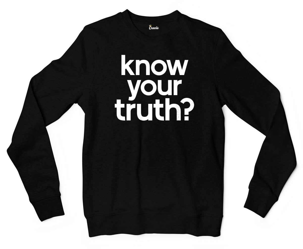 KYT? Flagship Shirt - Black – Cruvie Clothing Co.